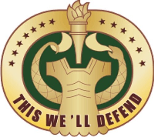 US Army Drill Sergeant Badge – Color Decal - 4.49" Wide x 4.00" High ...