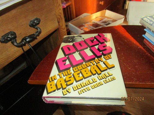 1976 Dock Ellis Pittsburgh Pirates Signed Baseball Book Ex-Library | eBay