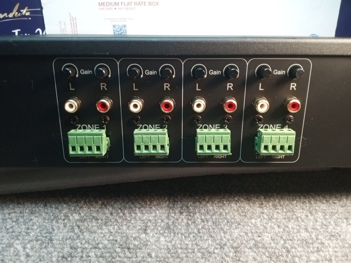 Savant AMP-8040-00 8 Channel Multi-Room Digital Audio Power Amplifier ...