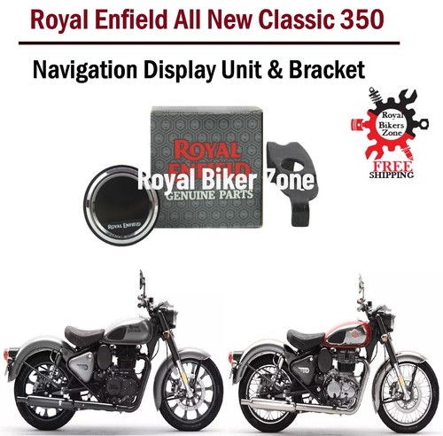 Royal Enfield All New Classic 350 "Navigation Display Unit With Bracket ...