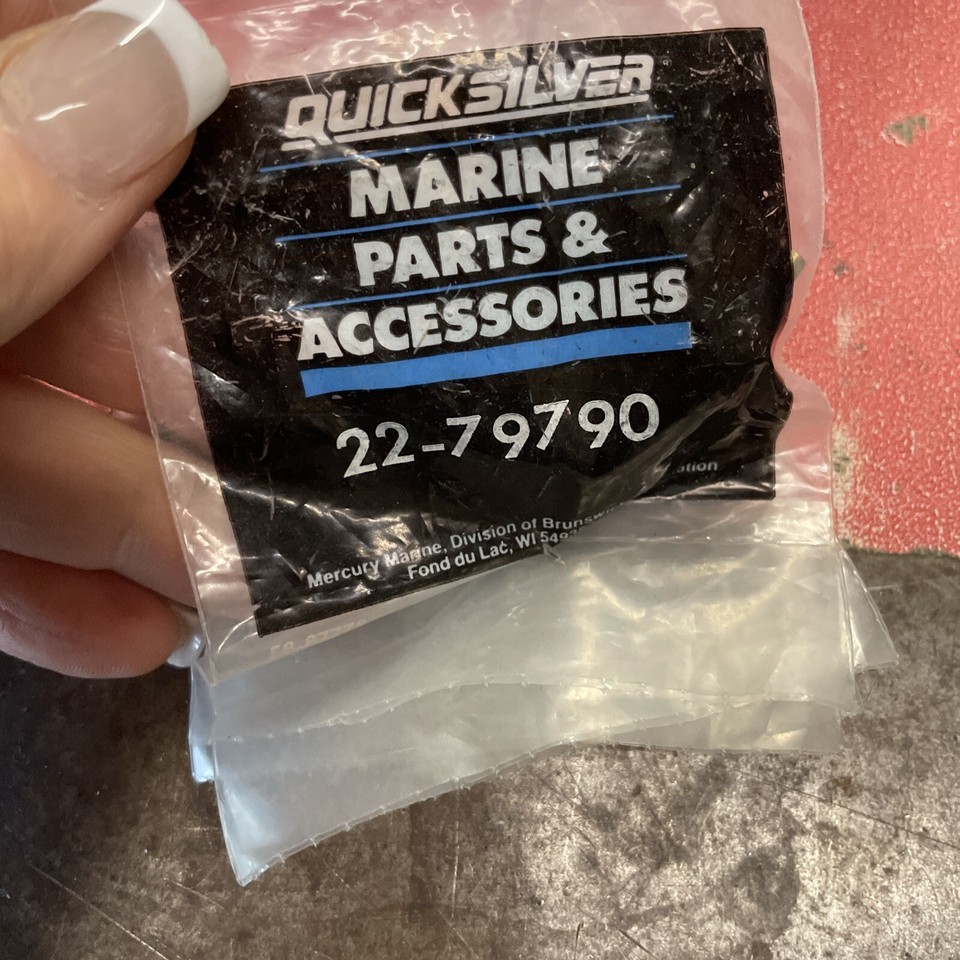 NOS OEM MERCURY QUICKSILVER CHECK VALVE NLA PN 22-79790 | eBay