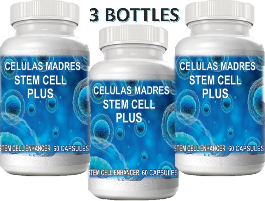 3 Stem Cell GLUTEN FREE STEM Madre Cell Plus celulas madres | eBay