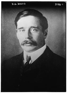 H.G. Wells,Herbert George Wells,1866-1946,English writer,science ...