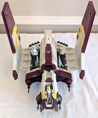 Hasbro Star Wars The Clone Wars 2010 Republic Attack Shuttle Ship ...