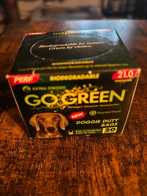 Perf Go Green Extra Strong Doggie Duty 20ct Bags New | eBay