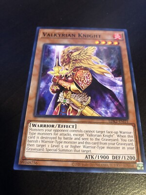 YUGIOH - Valkyrian Knight - LDK2-ENJ21 - Common - Unlimited Ed - NM/M ...