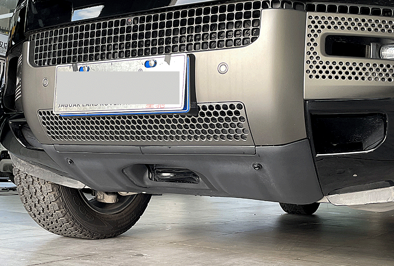 Black Front UnderShield Fits for Land Rover Defender 90 110 4D 2D 2020 ...