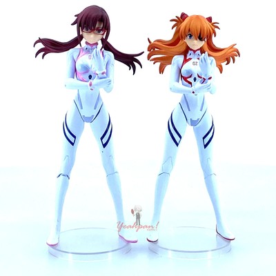 Evangelion 3.0 Gacha Portraits Asuka Mari White Plugsuit Figure Set ...