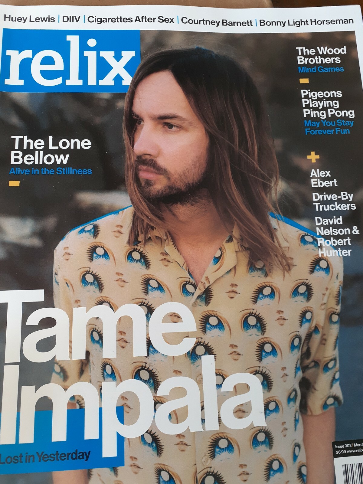 Relix the lone bellow huey Lewis, wood bro.+ more /music cd inside mar ...