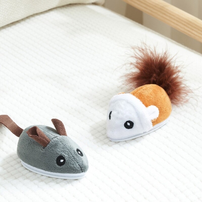 Interactive Toy Mouse Moving Mice Powered Electronic Exercise Toy | eBay