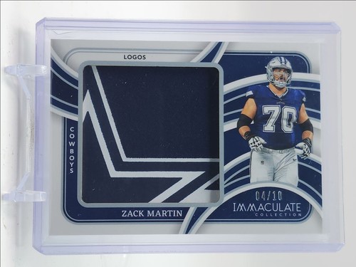 ZACK MARTIN 2024 IMMACULATE LOGOS PATCH FOOTBALL COWBOYS /10 Q3879 | eBay