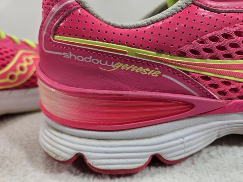 Saucony Shadow Genesis Running Shoes Women's Size 9.5 Neon Pink 15105 ...