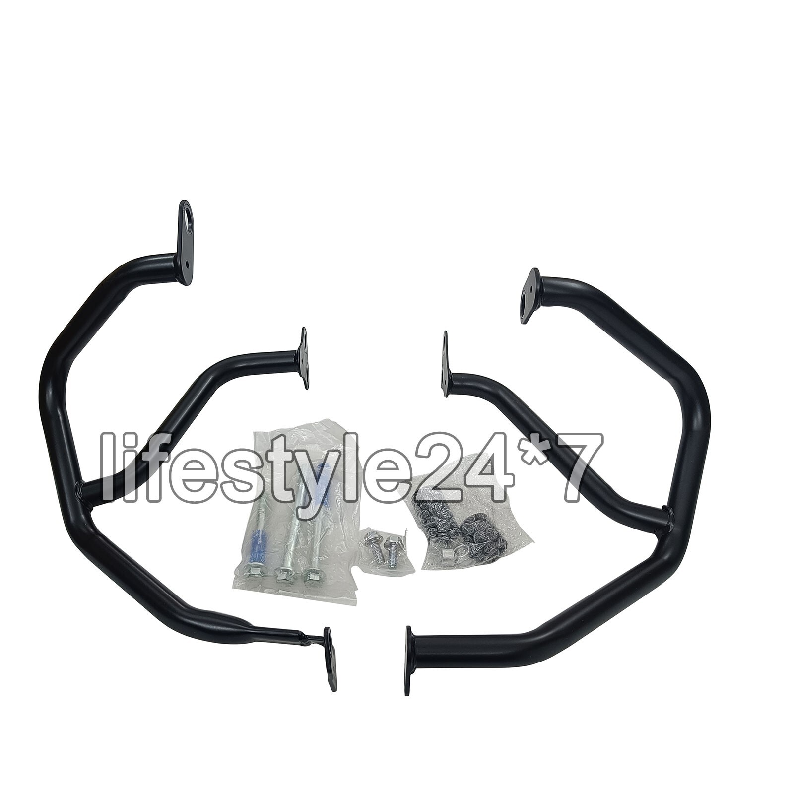 Genuine Royal Enfield "Large Engine Guard Black" For New Himalayan 450 ...