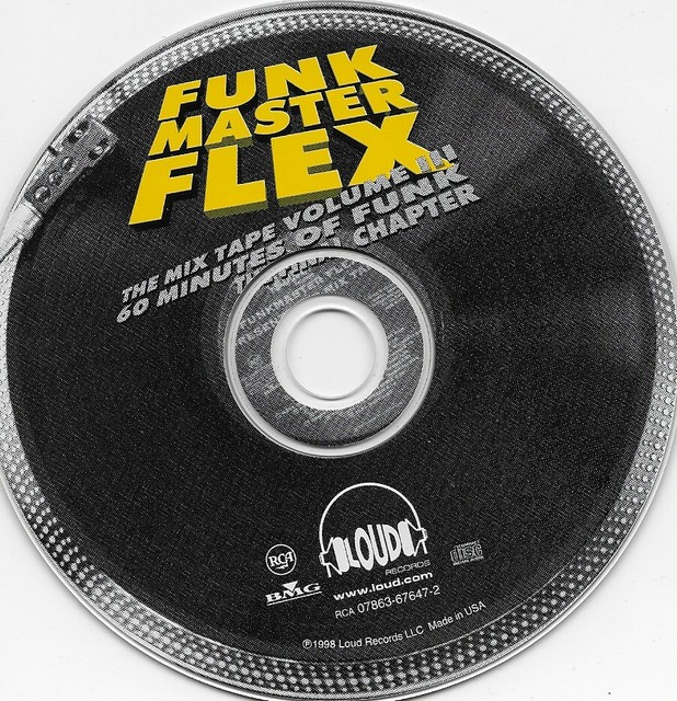 Funkmaster Flex The Mix Tape Volume 3 III CD 60 Minutes of Funk Disc ...