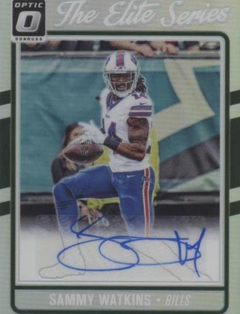 2016 Donruss Optic - The Elite Series Autographs Sammy Watkins #14 /20 ...