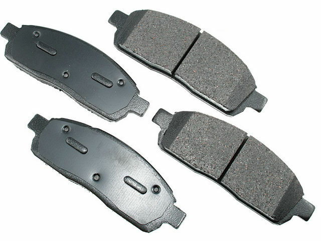 Front Brake Pad Set Akebono 8MST54 for Ford F150 2007 2009 2005 2004 ...