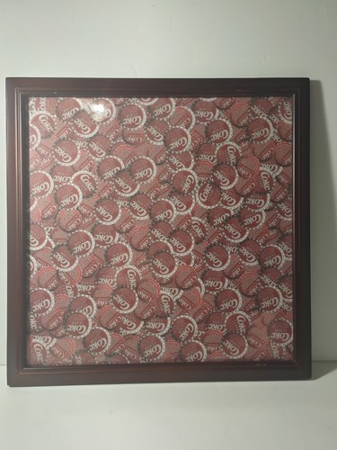 Vintage,Coca-Cola, Drink Coke, Soda, Bottle Cap Sign in frame (Nice ...