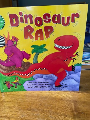 Dinosaur Rap paperback book and audio cd. 9781782853022| eBay