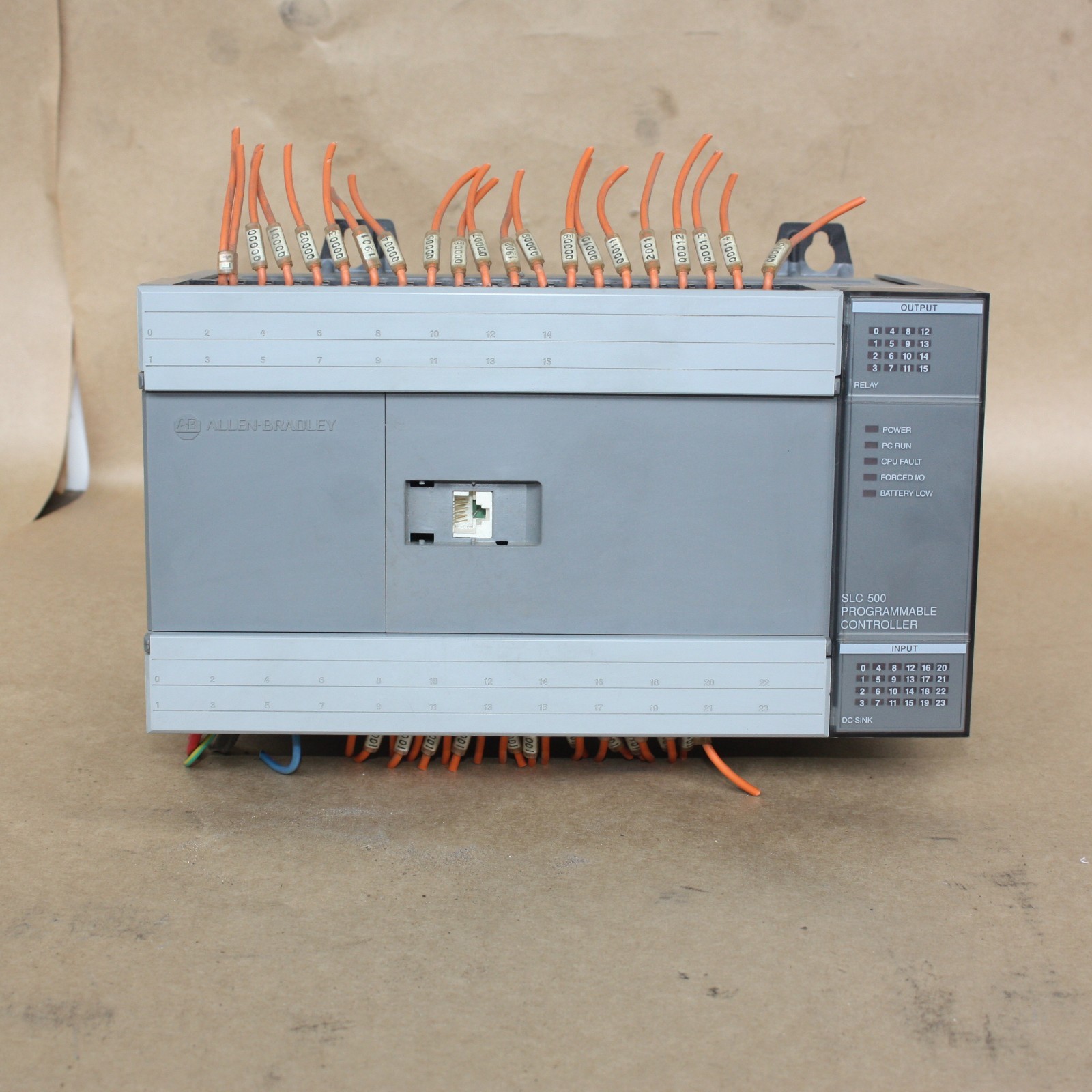 Allen Bradley SLC 500 1747-L40C Ser B Processor Unit 40 I/O ...