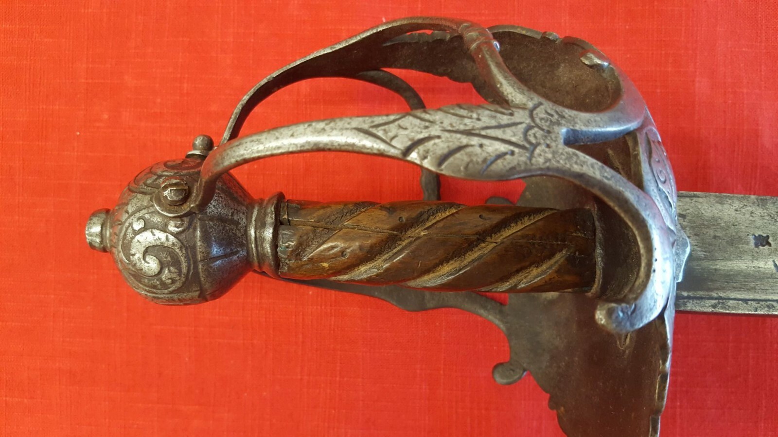 A Very Fine And Rare English Backsword With ‘Mortuary’ Basket Hilt ...