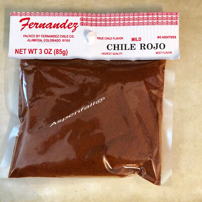 Authentic New ~Fernandez MILD 3 oz~ Red Chili Powder Authentic Molido ...