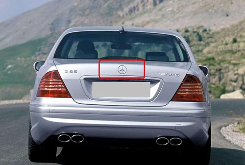 NEW GENUINE MERCEDES-BENZ MB W220 S REAR TRUNK BOOT BADGE EMBLEM ...