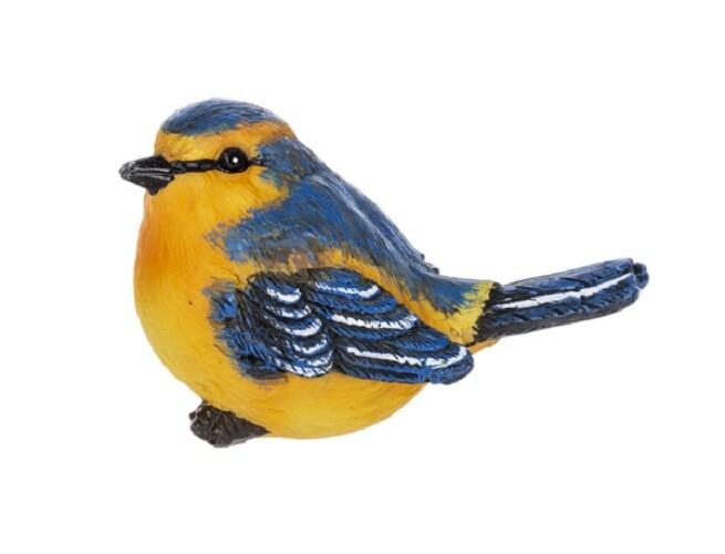 Ganz Bird Figurine Pick One Goldfinch/Warbler Bluebird or Robin 3"x2"x2 ...