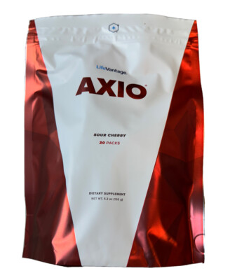 AXIO Sour Cherry Flavor Dietary Supplement 30 PACK **Brand New Sealed ...