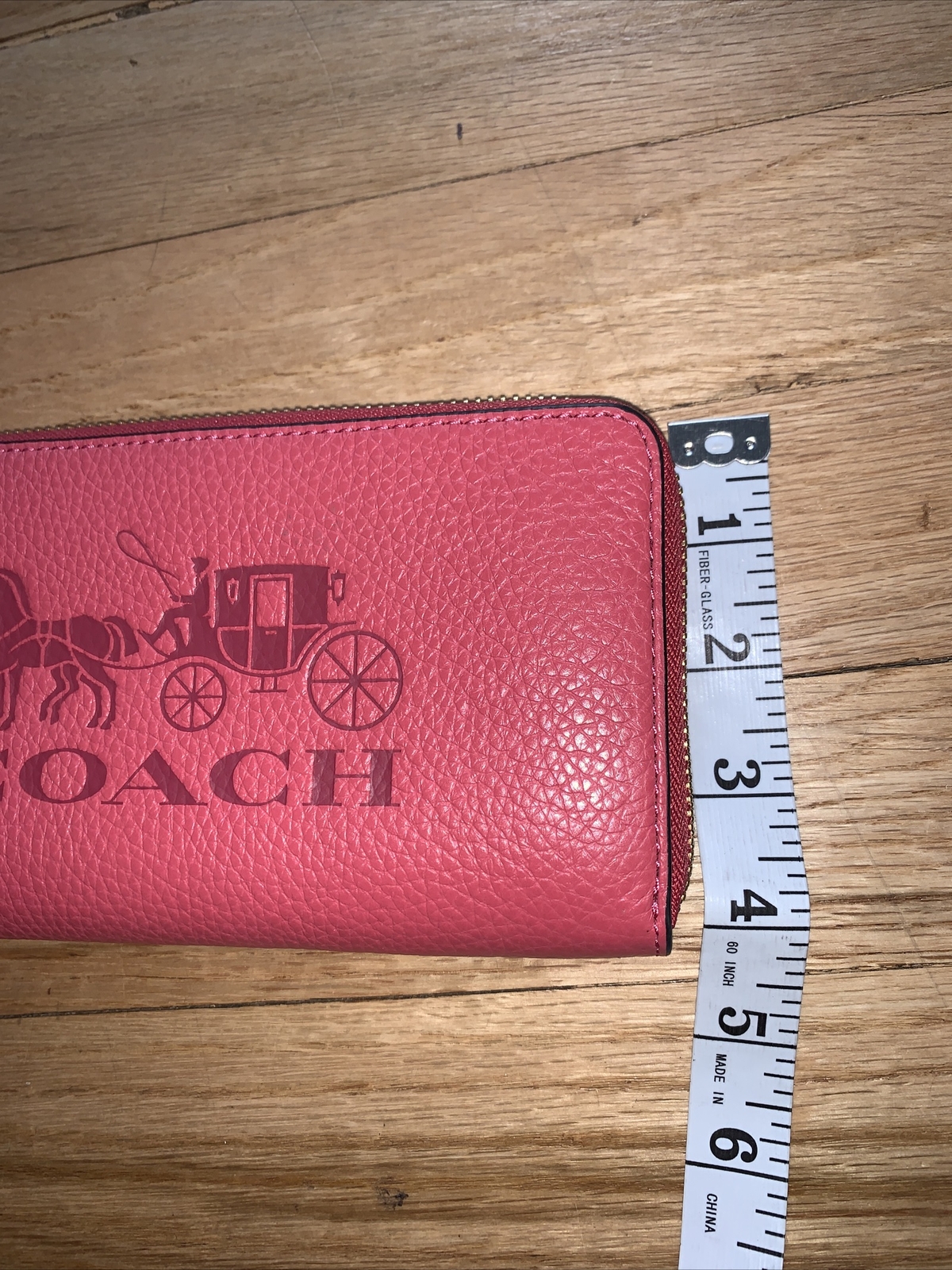 Coach Colorblock Embossed Leather Horse & Carriage Lo… - Gem