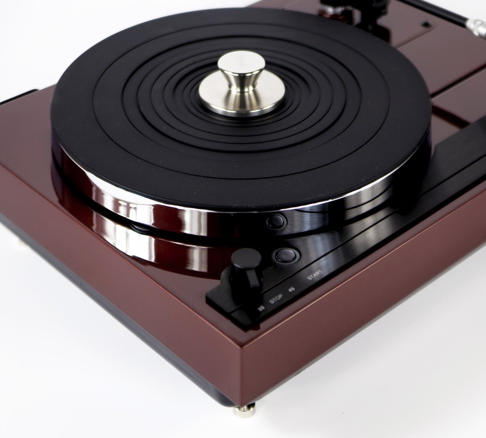 Restored Thorens TD 320 MKII With Vespa Marone Metallic Finish | eBay