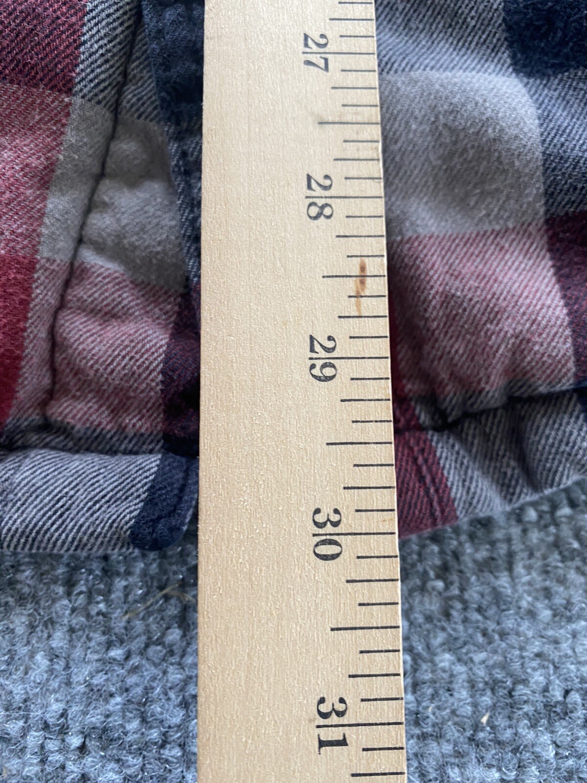 Wolverine Flannel Shacket Shirt Jacket Check Plaid Mens Plz Read No ...