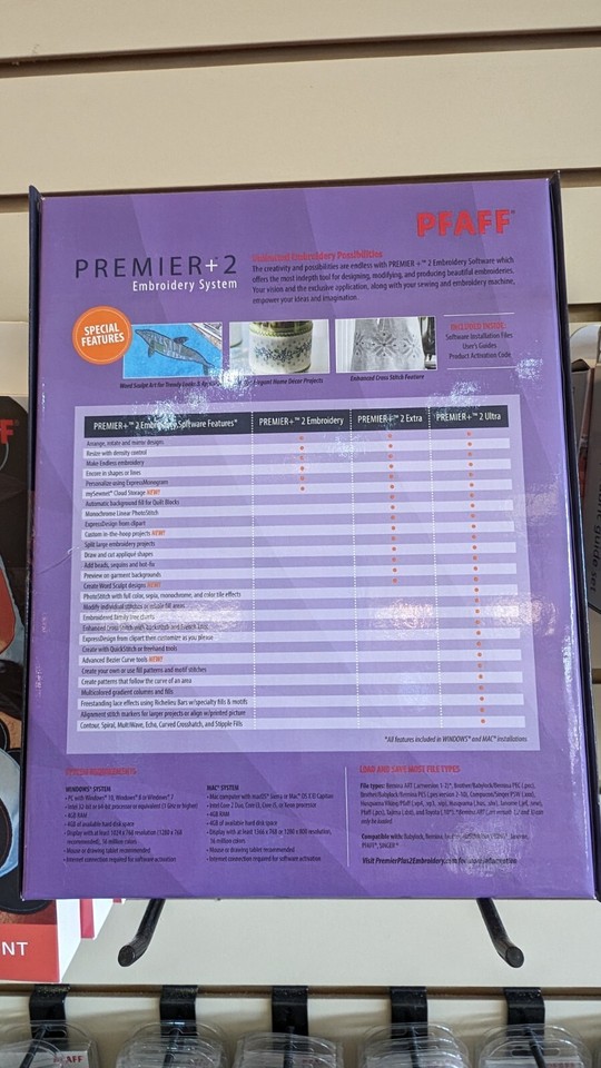 PFAFF Premier+2 Embroidery System Ultra | eBay