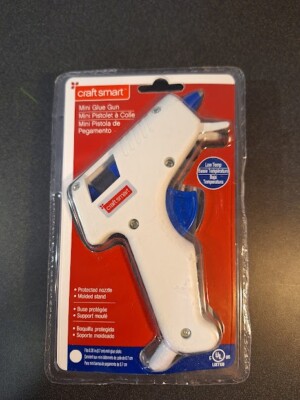 NEW CRAFTSMART 301564 MINI HOT GLUE GUN - white~ arts and crafts | eBay