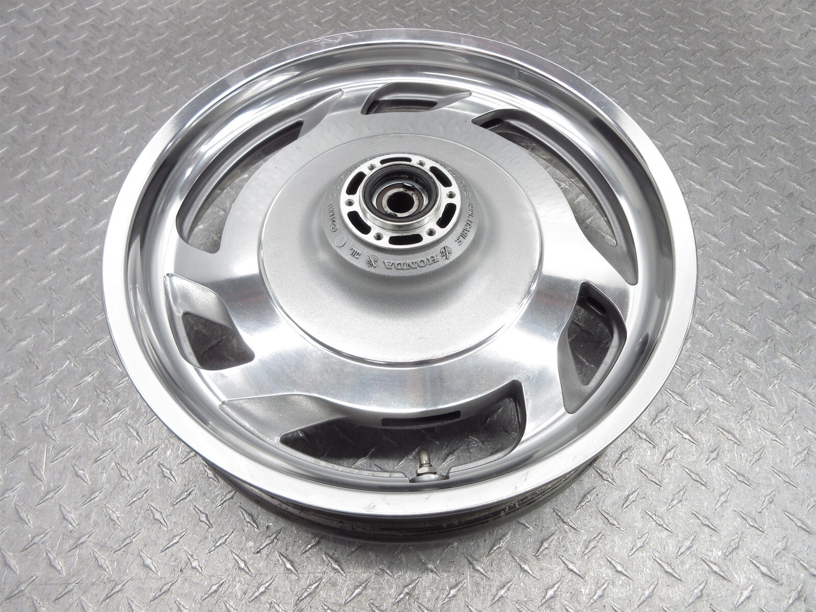2001 97-03 Honda GL1500 Valkyrie Front Wheel Rim 17x3.5 Straight True ...