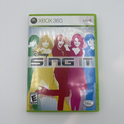 Disney Sing It (Microsoft Xbox 360, 2008) 712725005696| eBay