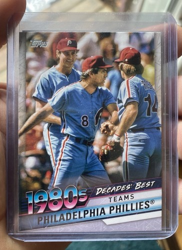2020 Topps - Decades Best Series 2 Teams Pete Rose, Steve Carlton, Pat ...