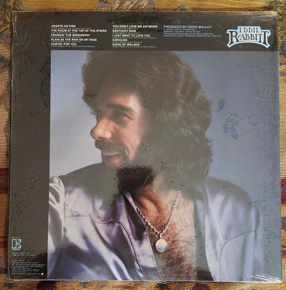 Eddie Rabbitt "Variations" Electra Records 1978 NM Vinyl And Cover In ...