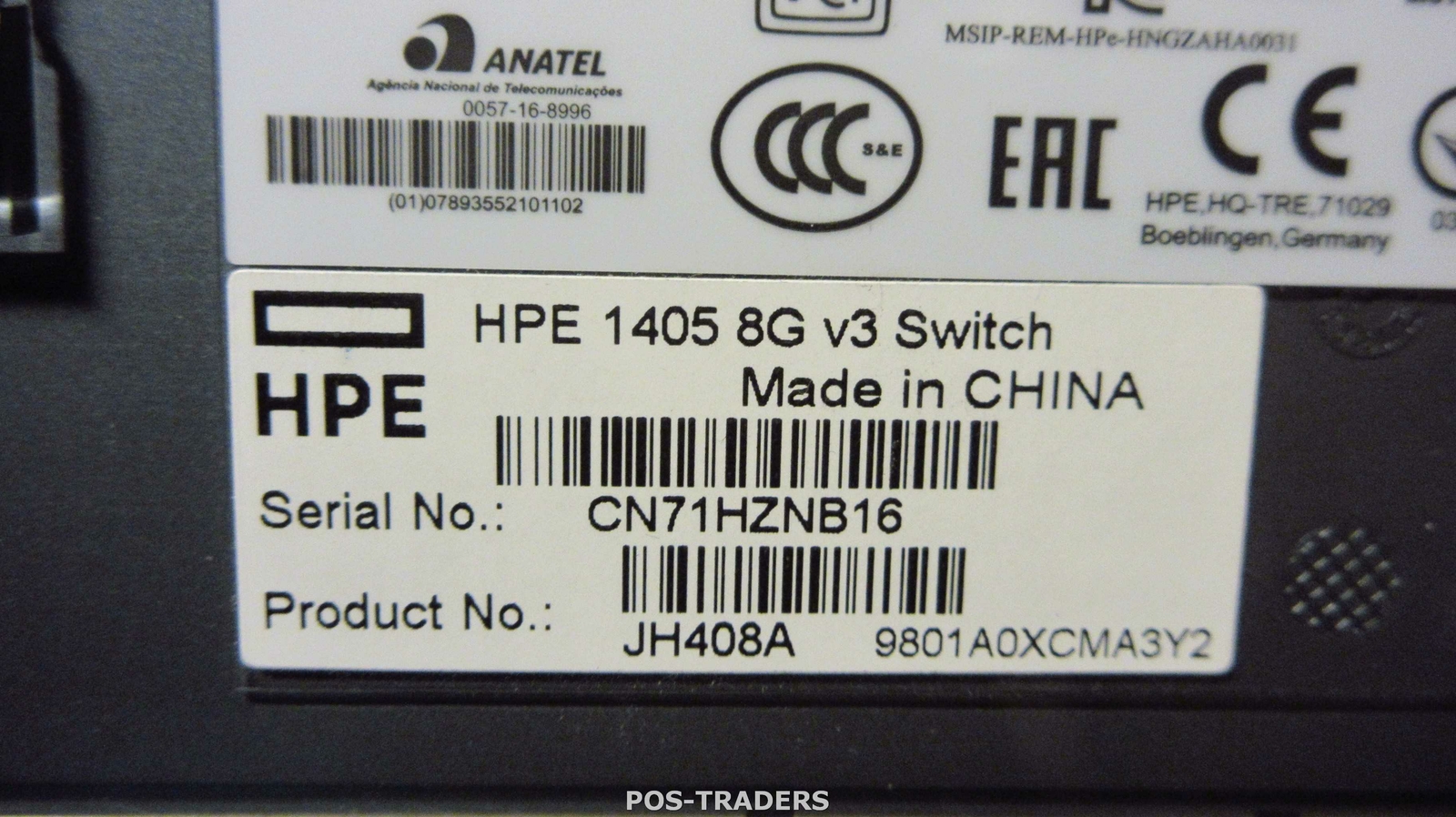 HPE JH408A OfficeConnect 1405 8-Port Gigabit Unmanaged Small Switch ...