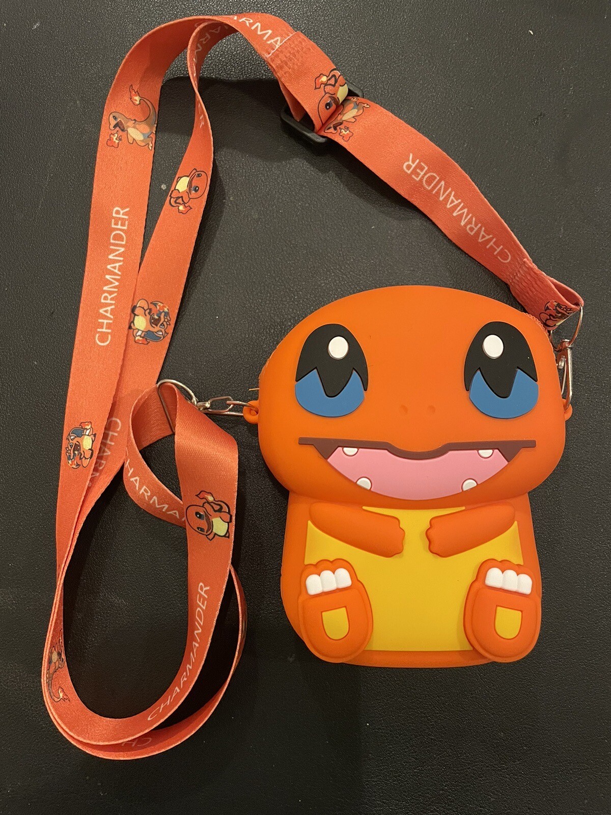 Charmander Mini Bag/Coin Purse With Charmeleon And Charizard Lanyard ...