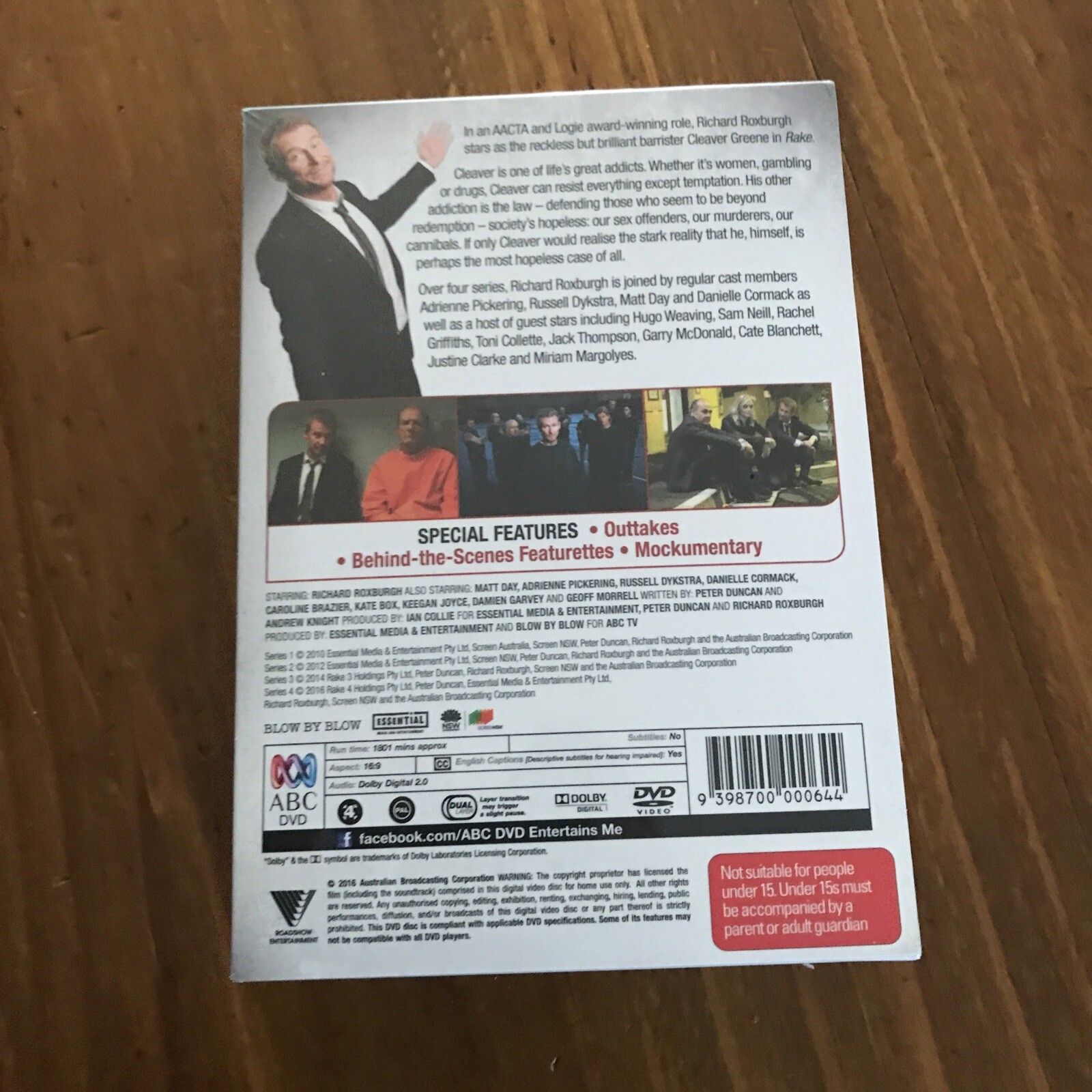 Rake : Series 1-4 | Boxset (Box Set Box Set, DVD, 2016) for sale online ...