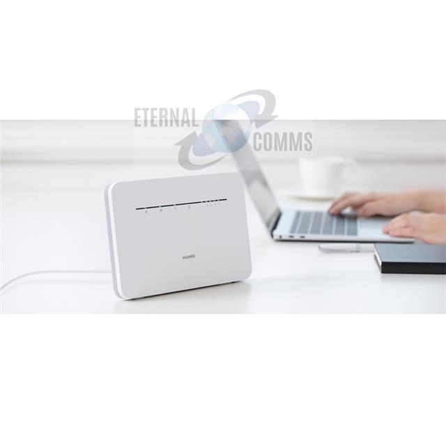 UNLOCKED HUAWEI B535-232 CAT7 300Mbps 4G/LTE WIFI ROUTER + IN CAR ...