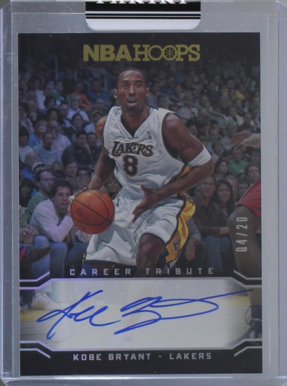 2017-18 Panini NBA Hoops - Kobe Bryant Career Tribute Kobe Bryant #292 ...