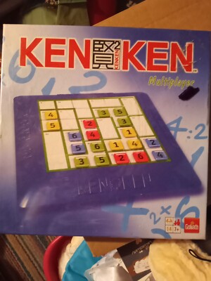 KenKen Multiplayer Puzzle Board Game!! Brand NEW Sealed by Goliath!! | eBay