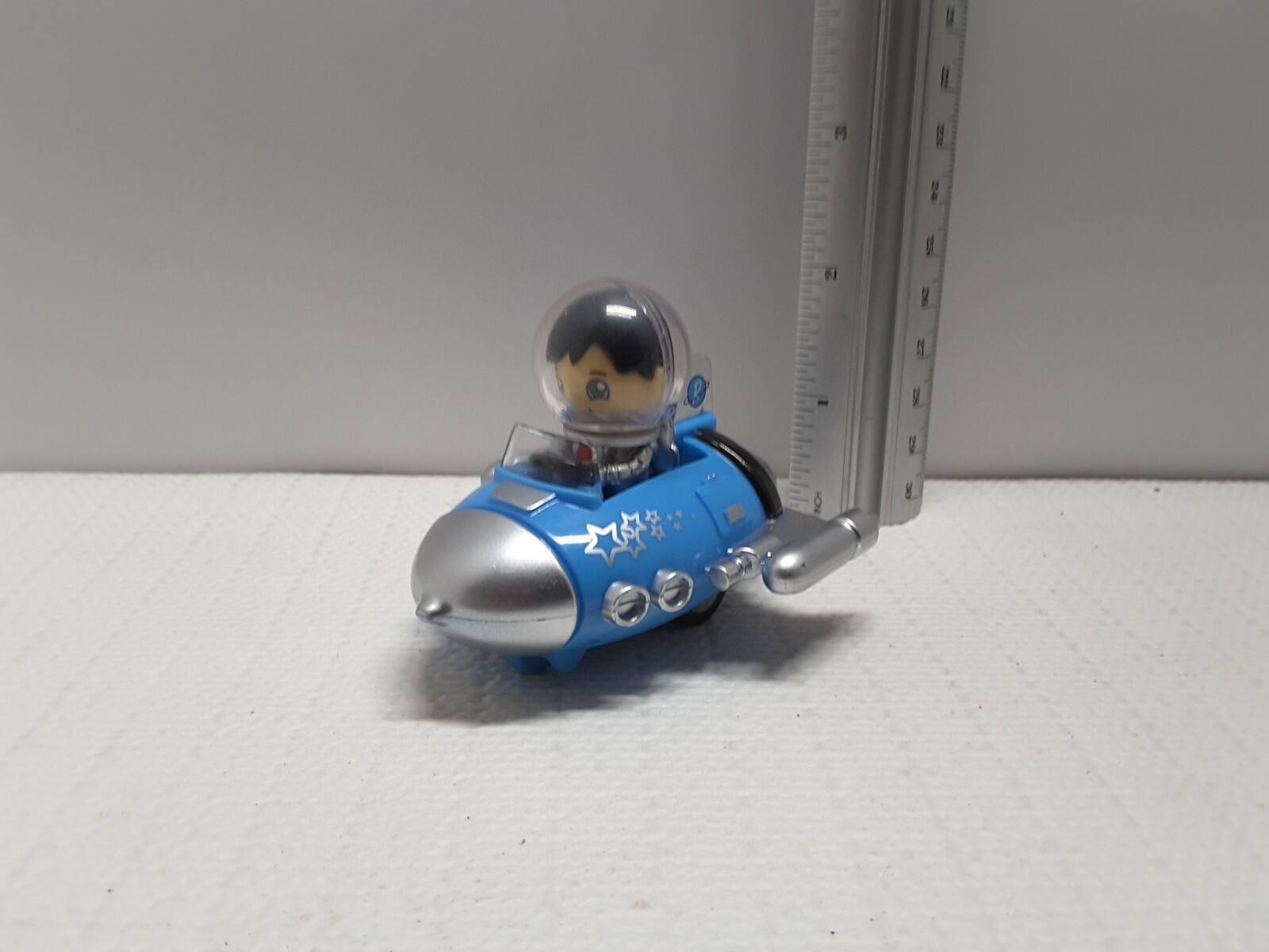 2019 Ryan's World Blue Rocket Ship with pull back action astronaut ...