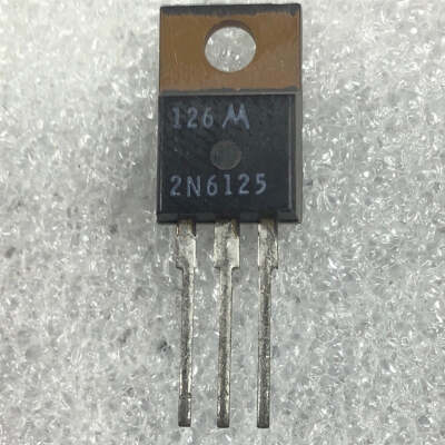 2N6125 - Silicon PNP Transistor -MFG. MOTOROLA | eBay