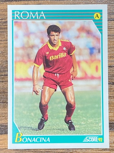 Score 92 Card Calcio Serie A Walter Bonacina AS Roma | eBay