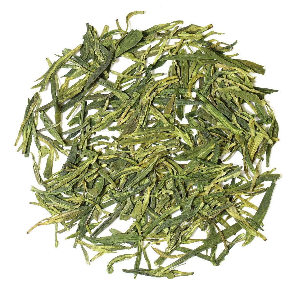Spring Anji Bai Cha Long Jing White Dragon Well Loose Chinese GREEN TEA ...