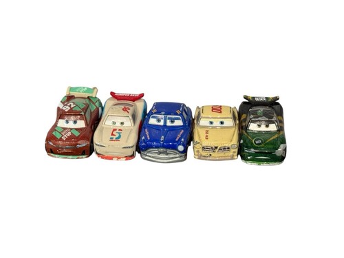 Disney Pixar Cars: Set Of 5 Diecast Mini Racers: Sputter Stop, Paul ...