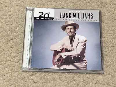 The Best Of Hank Williams The Millennium Collection Mercury CD, 1999 ...