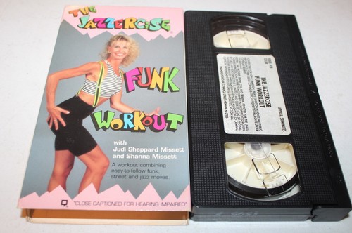 The Jazzercise Funk Workout (VHS, 1991) Judi & Shanna Sheppard Missett ...